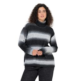 Ulla Popken Pullover in graphitgrau | Gr.: 42-44