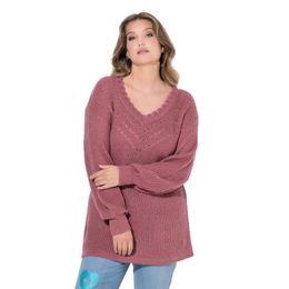 MIAMODA Pullover in rosenholz | Gr.: 54-56