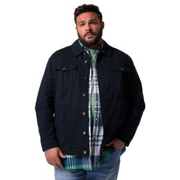 Men Plus &Uuml;bergangsjacke in navy blau | Gr.: 8XL