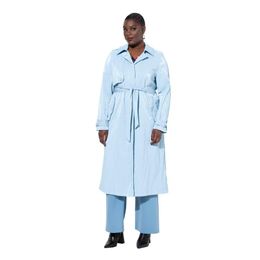 Ulla Popken Mantel in himmelblau | Gr.: 50-52