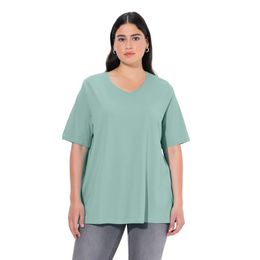 Ulla Popken Shirt in helles moosgr&uuml;n | Gr.: 54-56