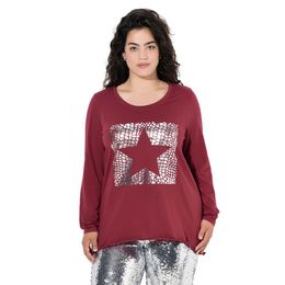 Angel of Style Shirt in dunkel weinrot | Gr.: 42