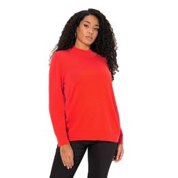 Ulla Popken Pullover in dunkelorange | Gr.: 46-48