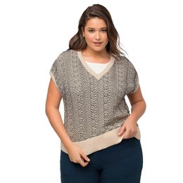 Ulla Popken Pullover in marine | Gr.: 50-52