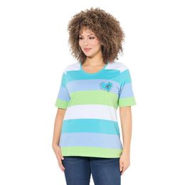 Ulla Popken Shirt in tiefes aqua | Gr.: 58-60