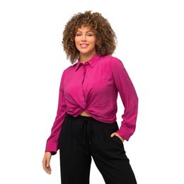 Ulla Popken Hemdbluse in fuchsia pink | Gr.: 46-48