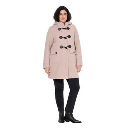 Ulla Popken Dufflecoat in sand | Gr.: 50-52