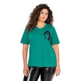 Ulla Popken Shirt in smaragd gr&uuml;n | Gr.: 46-48