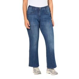 Ulla Popken Jeans in blue denim | Gr.: 52 - Kurzgr&ouml;&szlig;e