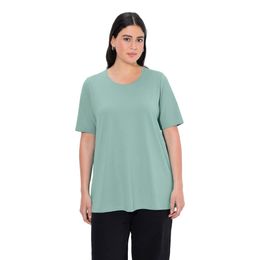 Ulla Popken Shirt in helles moosgr&uuml;n | Gr.: 50-52