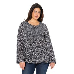 Ulla Popken Bluse in helles champagner | Gr.: 46-48