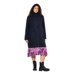 Ulla Popken Mantel in marine | Gr.: 46-48