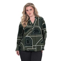 Ulla Popken Tunika in khakigrau | Gr.: 42-44