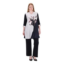 Ulla Popken Tunika in schwarz | Gr.: 54-56