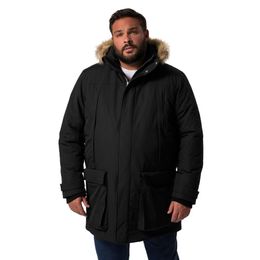 Men Plus Parka in schwarz | Gr.: L