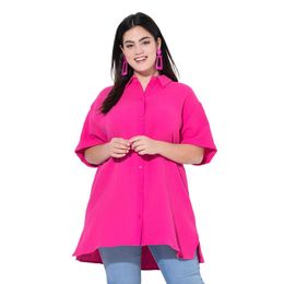 Angel of Style Bluse in hibiskuspink | Gr.: 48