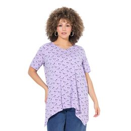 Ulla Popken Shirt in lavendel | Gr.: 58-60