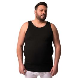 Men Plus Unterhemd in schwarz | Gr.: 6XL