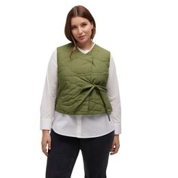 Ulla Popken Weste in moosgr&uuml;n | Gr.: 46-48