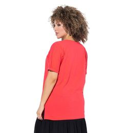 Ulla Popken Shirt in hellrot | Gr.: 54-56