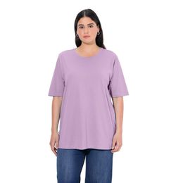 Ulla Popken Shirt in lavendel | Gr.: 58-60