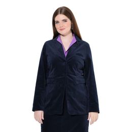 Ulla Popken Blazer in marine | Gr.: 56-normalgroesse