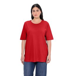 Ulla Popken Shirt in salsa | Gr.: 46-48