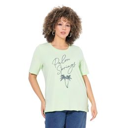 Ulla Popken Shirt in helles lime | Gr.: 62/64