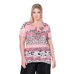 MIAMODA Shirt in puder rosa | Gr.: 48
