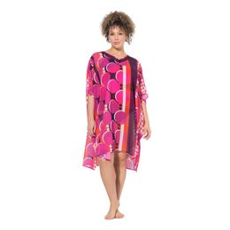 Ulla Popken Kleid in hibiskuspink | Gr.: onesize