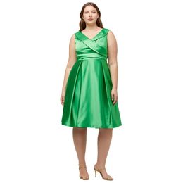 Ulla Popken Midikleid in grasgr&uuml;n | Gr.: 50 - Normalgr&ouml;&szlig;e