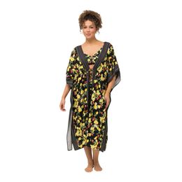 Ulla Popken Strandkleid in schwarz | Gr.: onesize