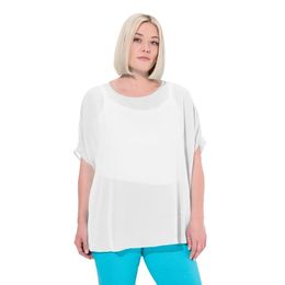 Ulla Popken Bluse in schneewei&szlig; | Gr.: onesize