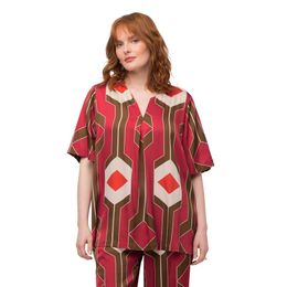 Ulla Popken Tunika in rotbraun | Gr.: 50-52