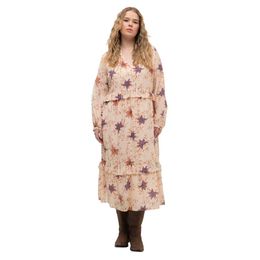 Studio Untold Midikleid in helles champagner | Gr.: 46-48
