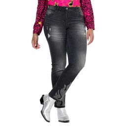Angel of Style Jeans in schwarz | Gr.: 54