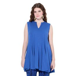 Ulla Popken Longshirt in kornblumenblau | Gr.: 50-52
