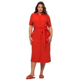 Ulla Popken Midikleid in dunkelorange | Gr.: 54-56