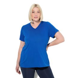 Ulla Popken Shirt in jeans blau | Gr.: 42-44