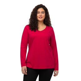 Ulla Popken Shirt in rot | Gr.: 58-60