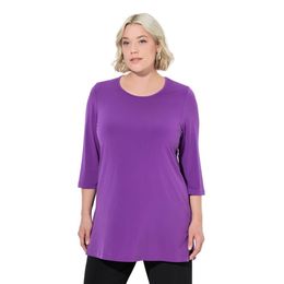 Ulla Popken Longshirt in klassisch lila | Gr.: 62/64