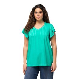 Ulla Popken Shirt in t&uuml;rkisgr&uuml;n | Gr.: 54-56