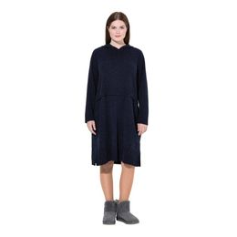 Ulla Popken Strickkleid in marine | Gr.: 46-48