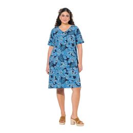 Ulla Popken Jerseykleid in marine | Gr.: 58-60