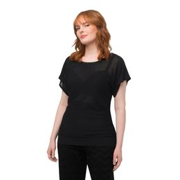 Ulla Popken Pullover in schwarz | Gr.: 46-48