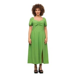 Ulla Popken Midikleid in gras gr&uuml;n | Gr.: 50-52