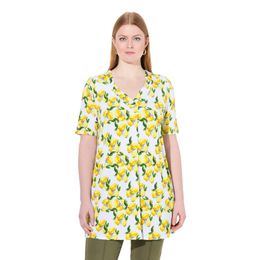 Ulla Popken Longshirt in schneewei&szlig; | Gr.: 58-60