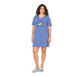 Ulla Popken Jerseykleid in atlantikblau | Gr.: 58-60