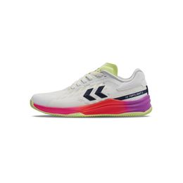 Hummel Hallenschuh Hb Topflight Handball Erwachsene in WHITE/VIOLET | Gr.: 42,5