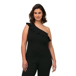 Ulla Popken Pullover in schwarz | Gr.: 54-56